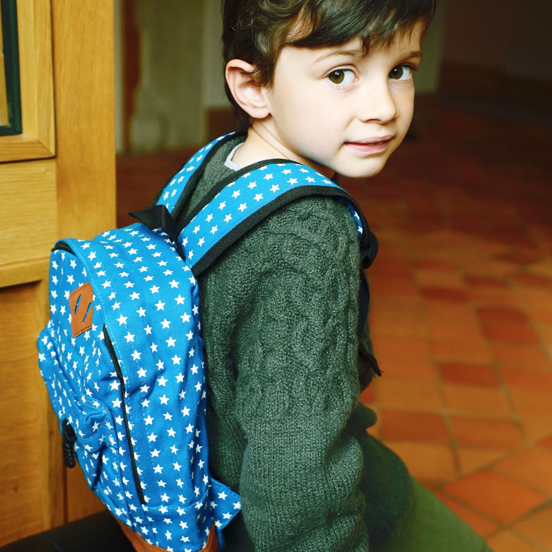 YUKO.B: Τσάντα Πλάτης Komi Blue Ciel | GlinGlon